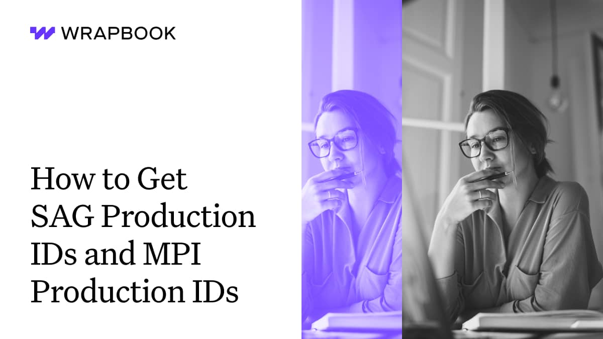 How to Get SAG Production IDs and MPI Production IDs | Wrapbook